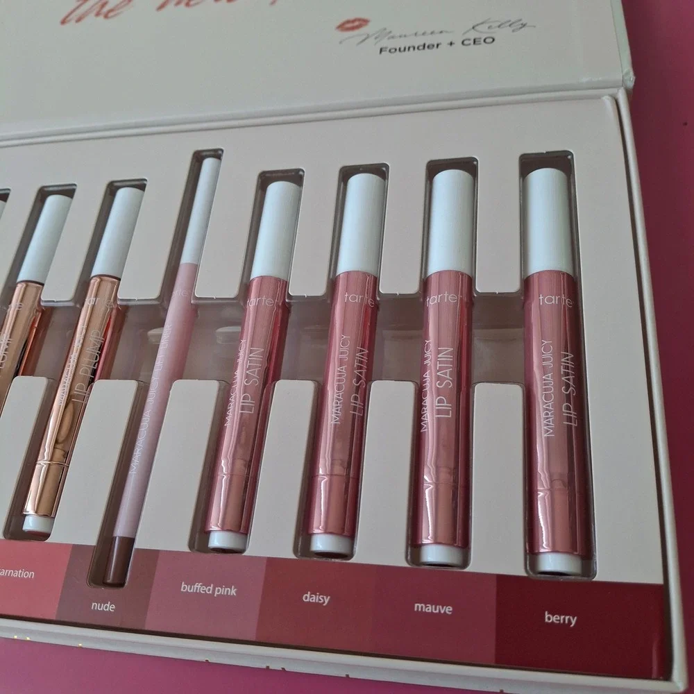 tarte | Makeup | Tarte Maracuja Juicy Lip Library 9piece Set Plump ...